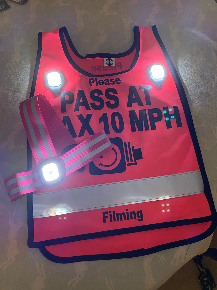 HI VIZ WITH BRIGHT LED LIGHTS – Rider Eye